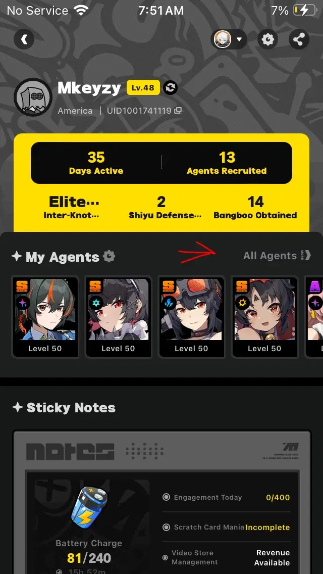 How to show your data and connect your account on zzz and others ...