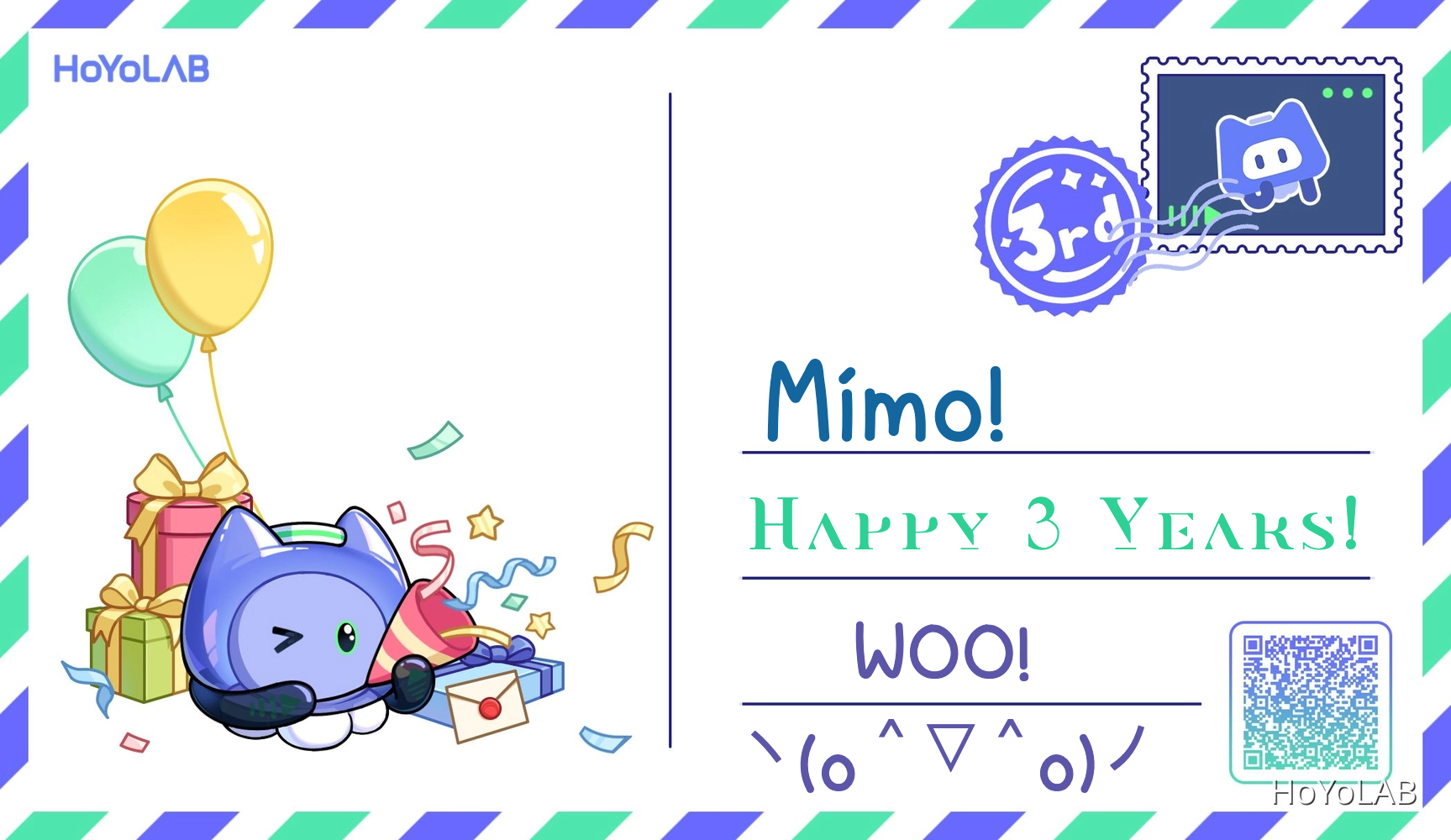 𝓗𝓪𝓹𝓹𝔂 𝓐𝓷𝓷𝓲𝓿𝓮𝓻𝓼𝓪𝓻𝔂 𝓜𝓲𝓶𝓸! | HoYoLAB