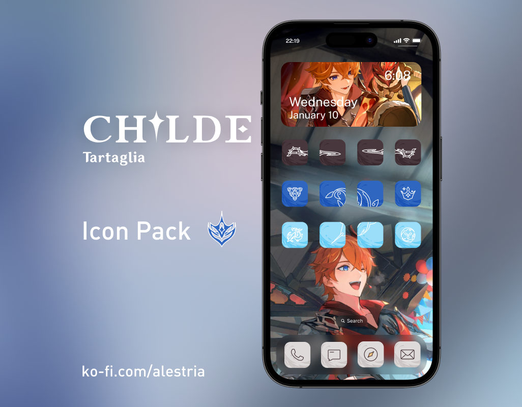 Unleash Childe’s Power with Custom Icons! Genshin Impact | HoYoLAB