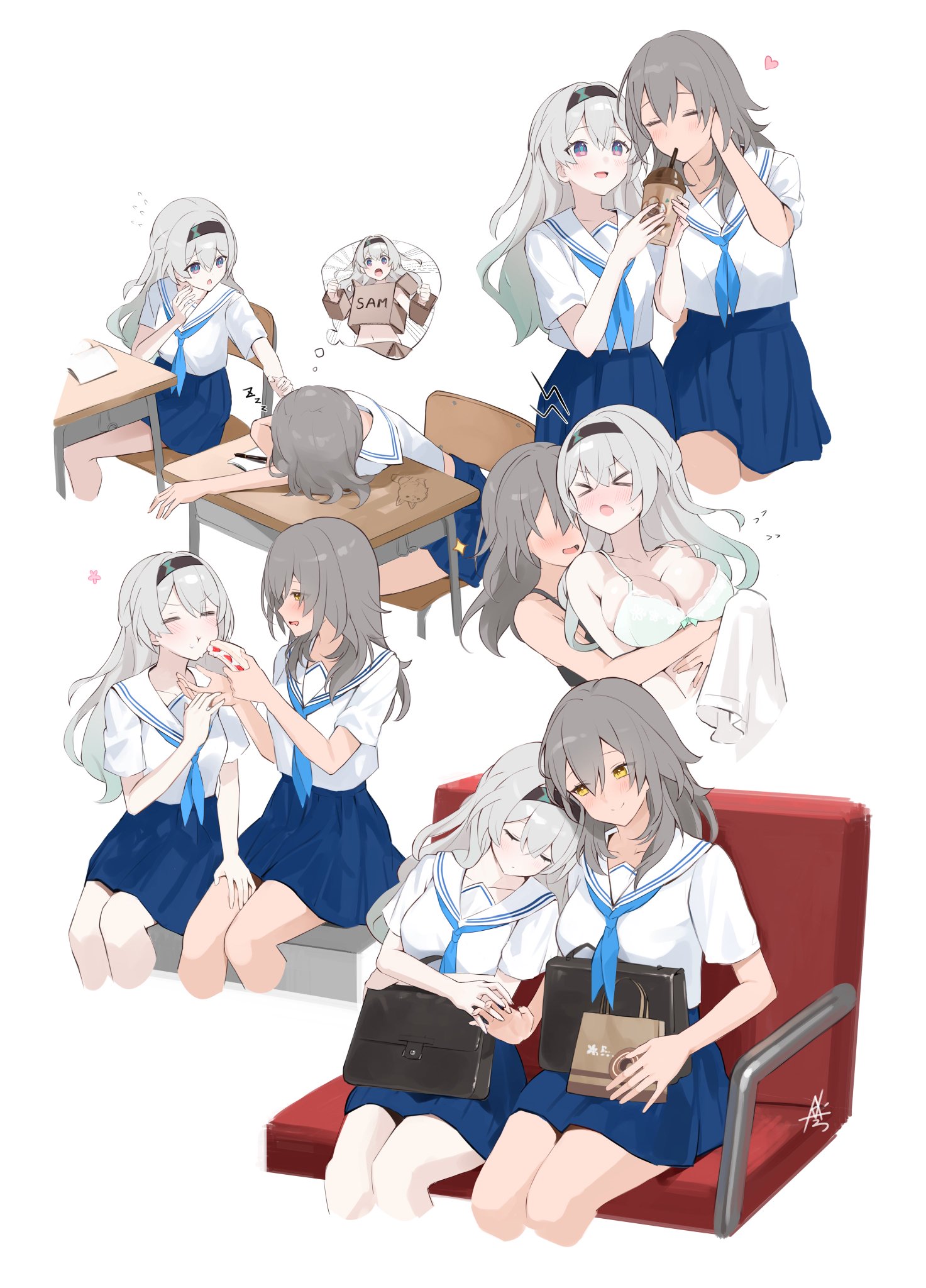 Firefly and Stelle Art Honkai: Star Rail | HoYoLAB