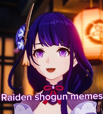 Raiden shogun memes 🍇💜🍡 Genshin Impact | HoYoLAB