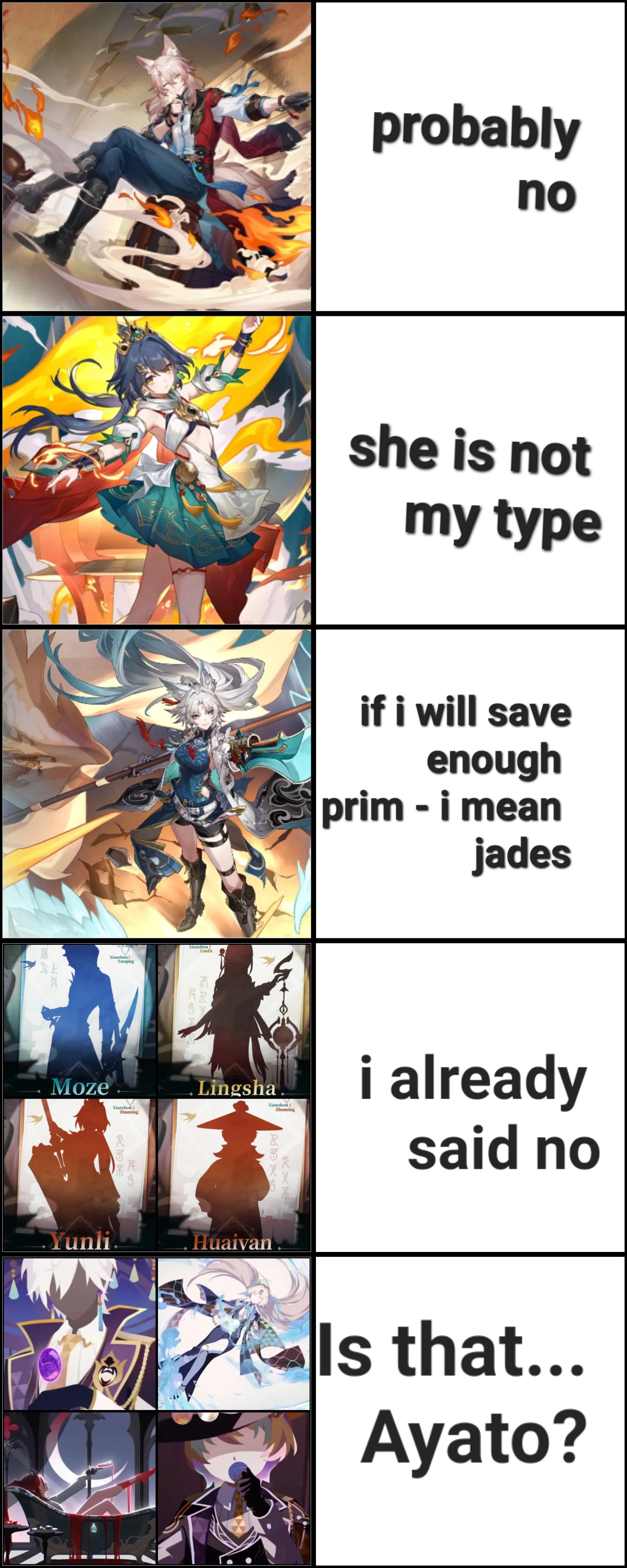 My pull priority Honkai: Star Rail | HoYoLAB