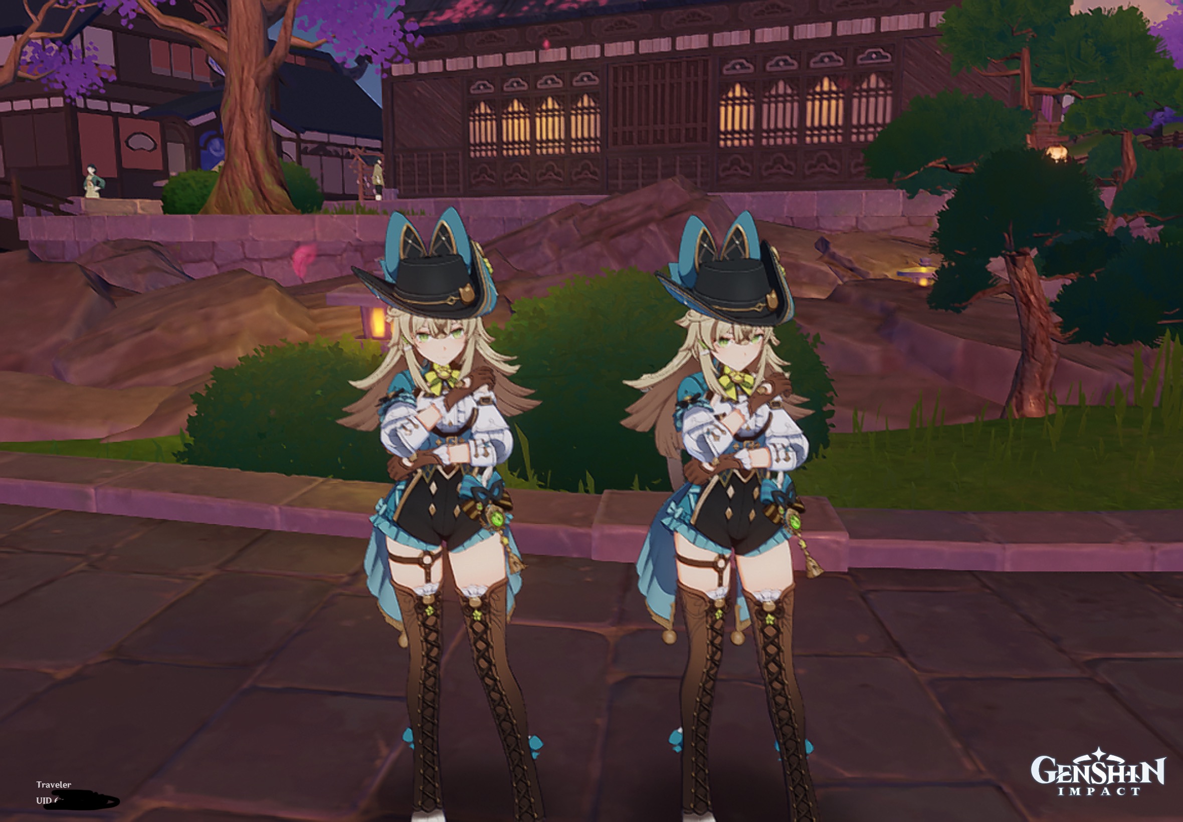 Guess which one is a npc and which one is a player! Genshin Impact ...