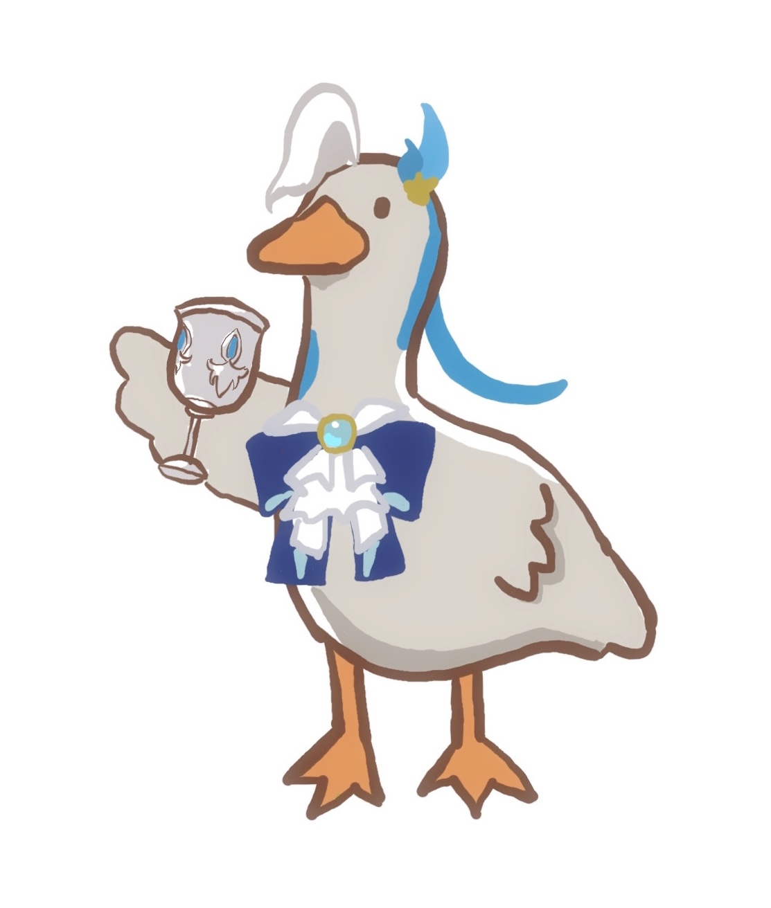 Duckified Neuvillette and Ayato for Hiro's Duck Project Genshin Impact ...