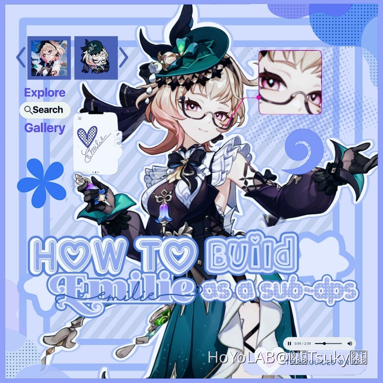 How to build Emilie as a sub-dps! Genshin Impact | HoYoLAB