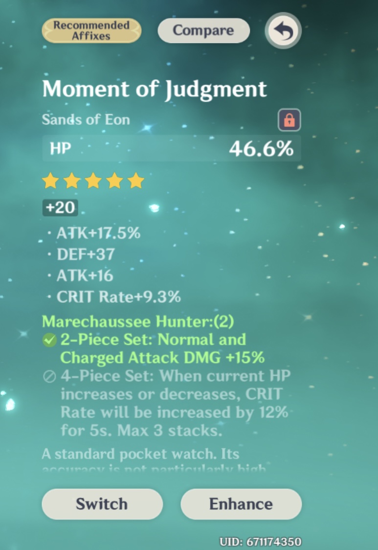 when rolling random artifacts goes well Genshin Impact | HoYoLAB