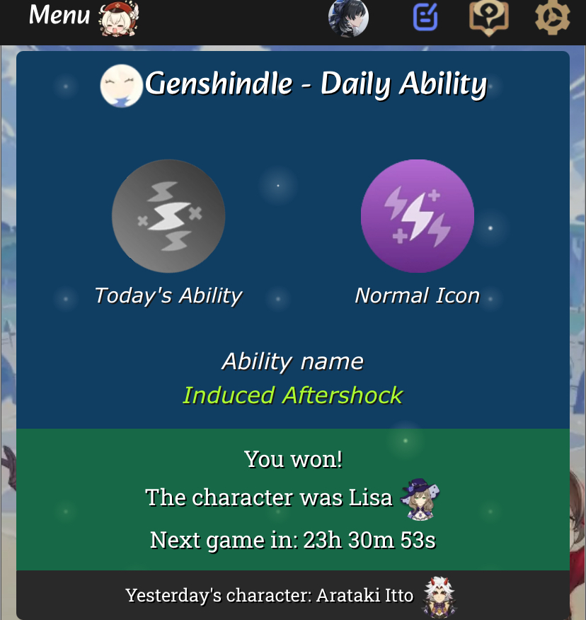 Genshindle daily ability Genshin Impact | HoYoLAB
