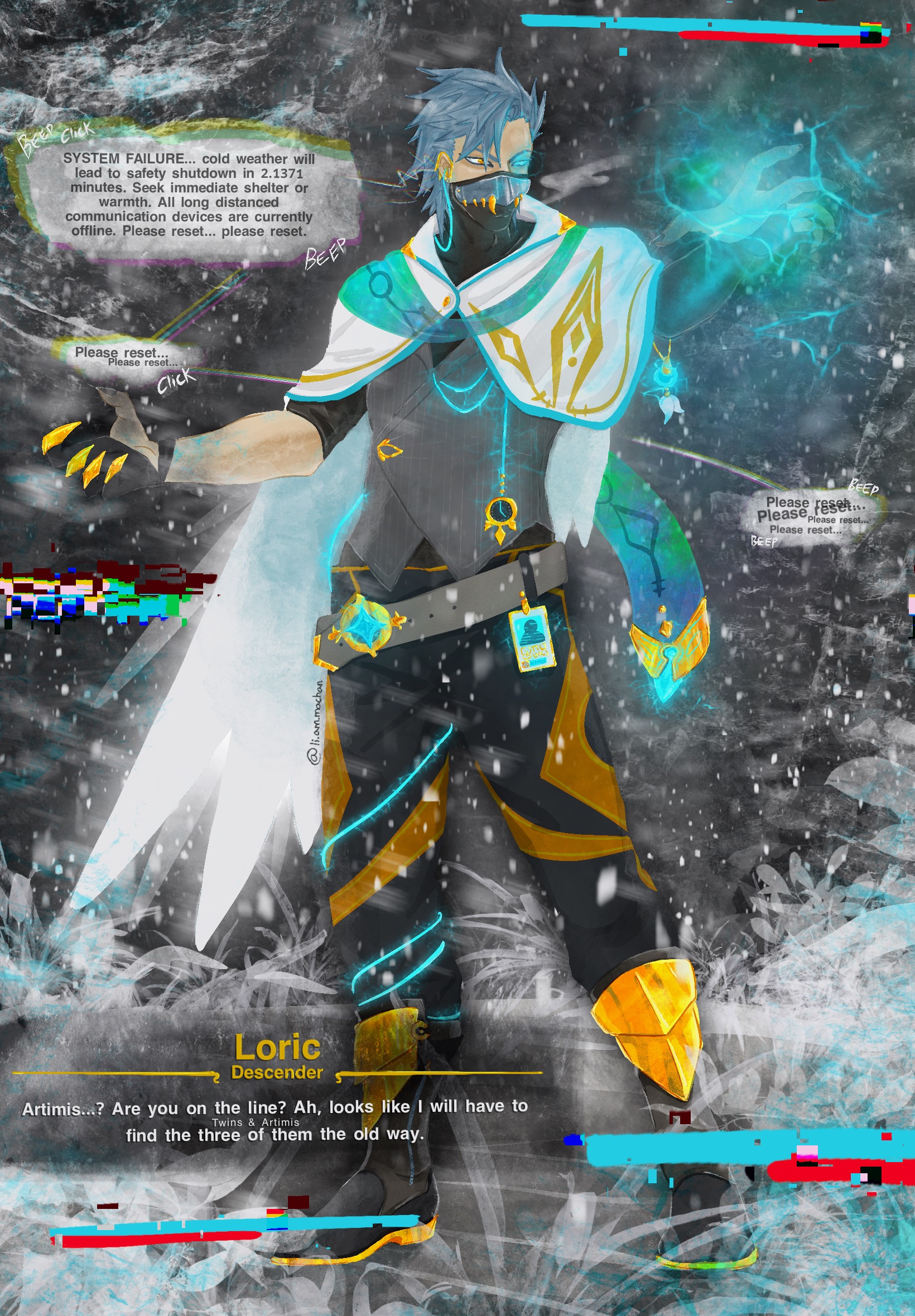 Loric (OC redesign) Genshin Impact | HoYoLAB