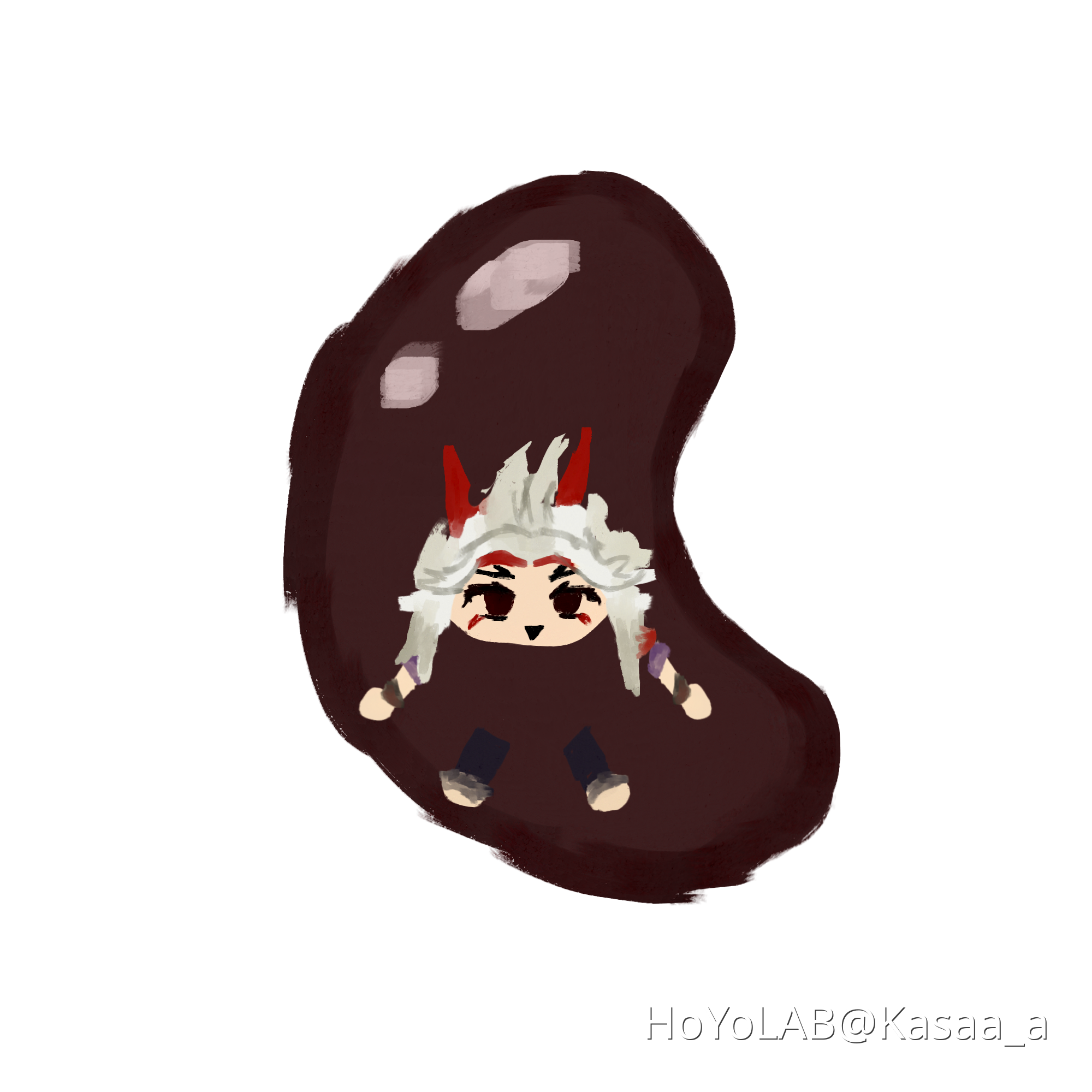 Arataki Itto but he's a bean Genshin Impact | HoYoLAB