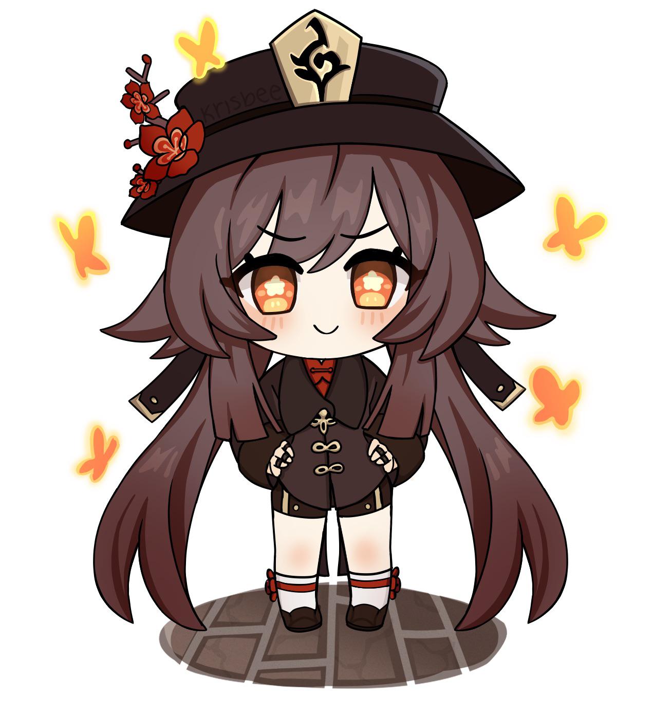 fiquem com a hutao chibi Genshin Impact | HoYoLAB