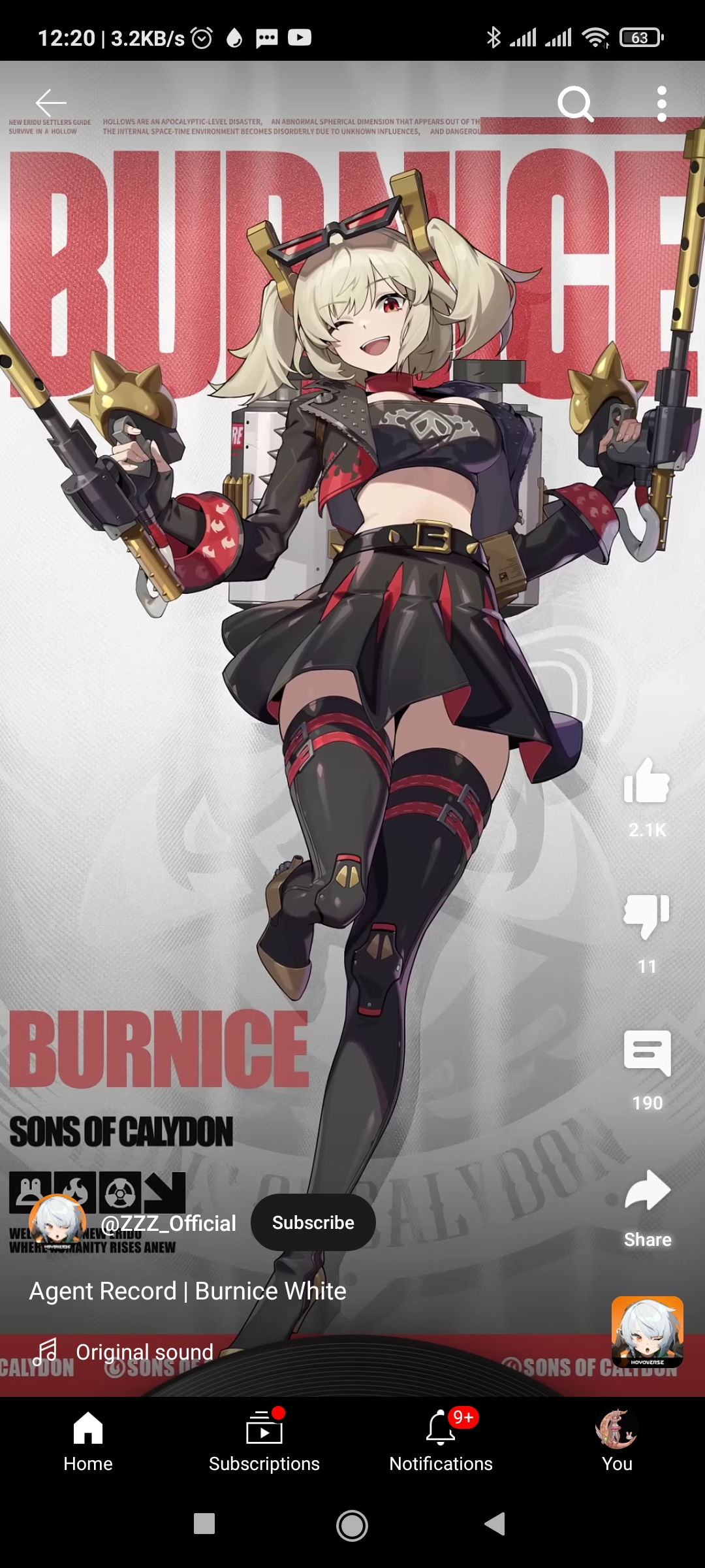 Burn Your Soul With Burnice Zenless Zone Zero | HoYoLAB