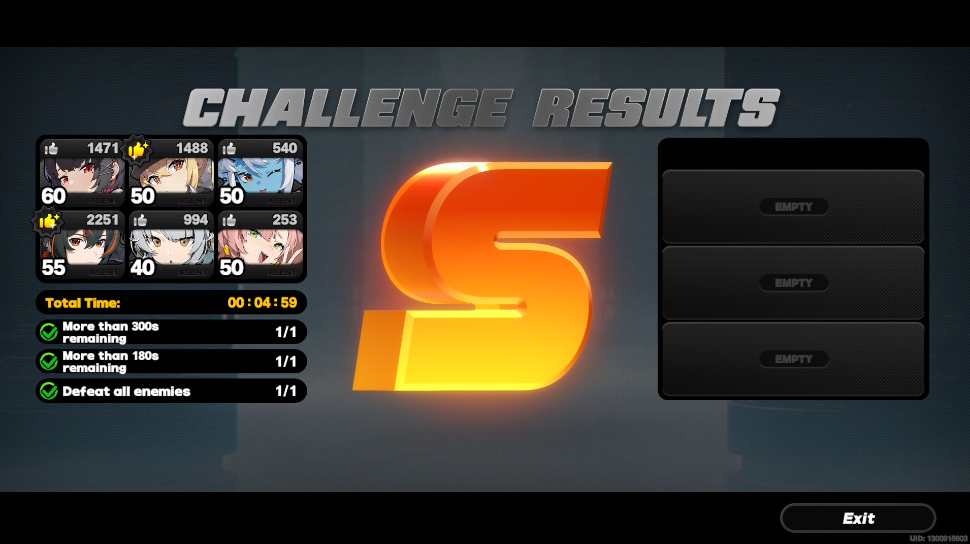 Finaly done here Zenless Zone Zero | HoYoLAB