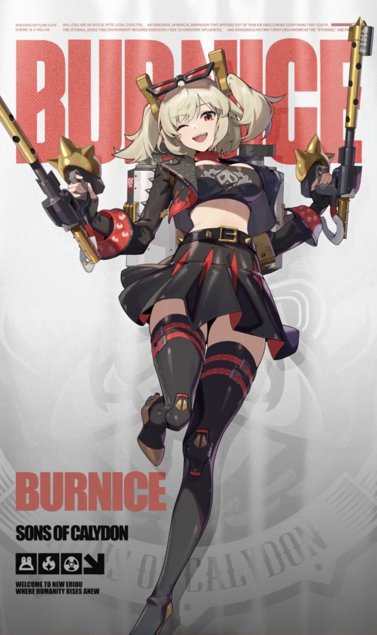 Burnice White - Sons Of Calydon Zenless Zone Zero | HoYoLAB