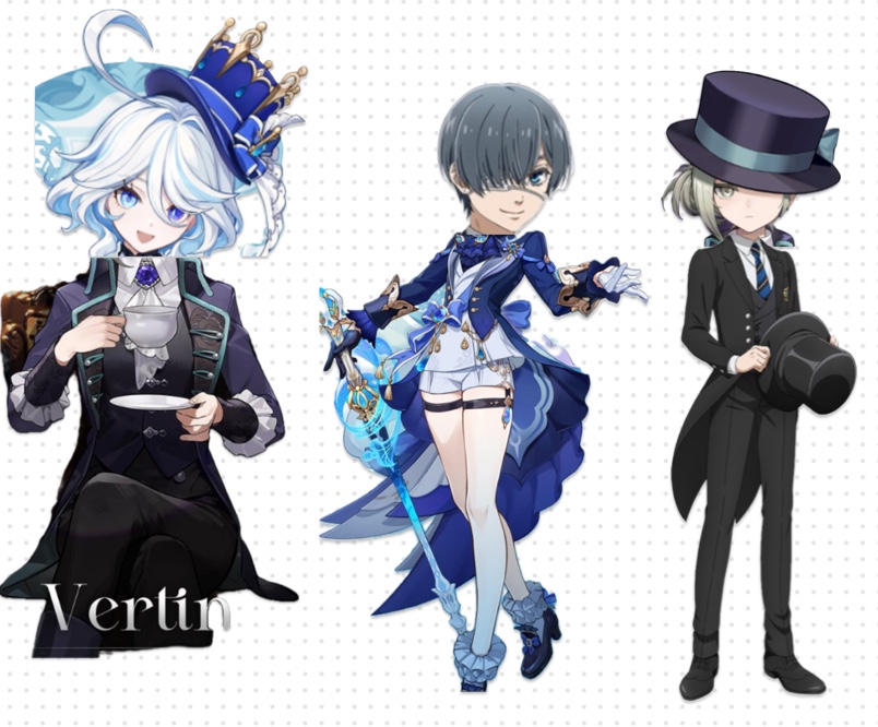 Cursed outfit swap black butler genshin impact reverse 1999 vertin ciel ...