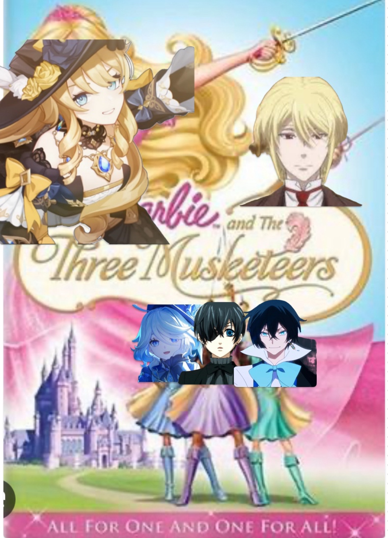 Navia in the three musketeers ft William James from Moriarty ft ciel ...