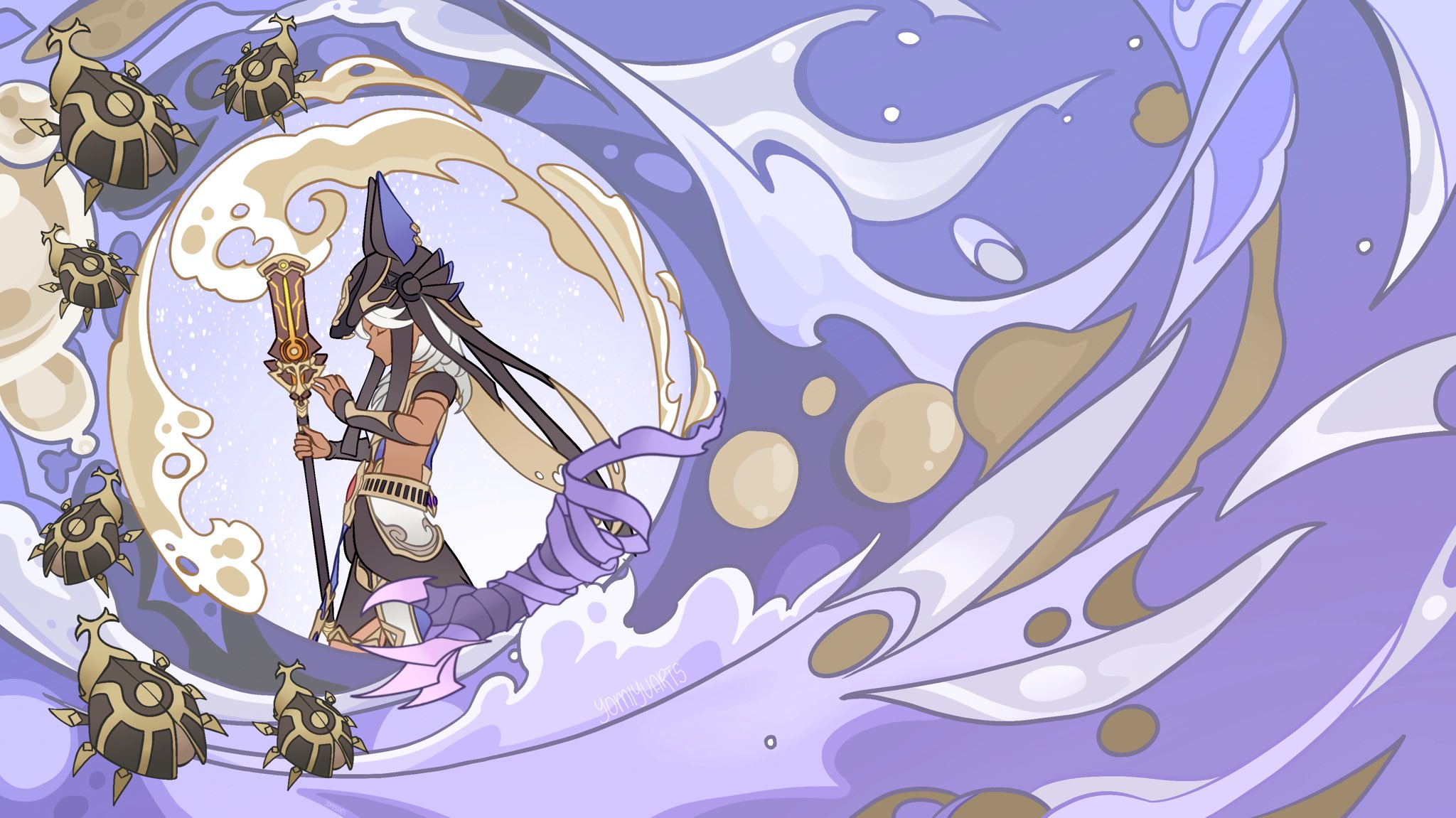 Sumeru characters in the Odyssey wallpaper! Genshin Impact | HoYoLAB