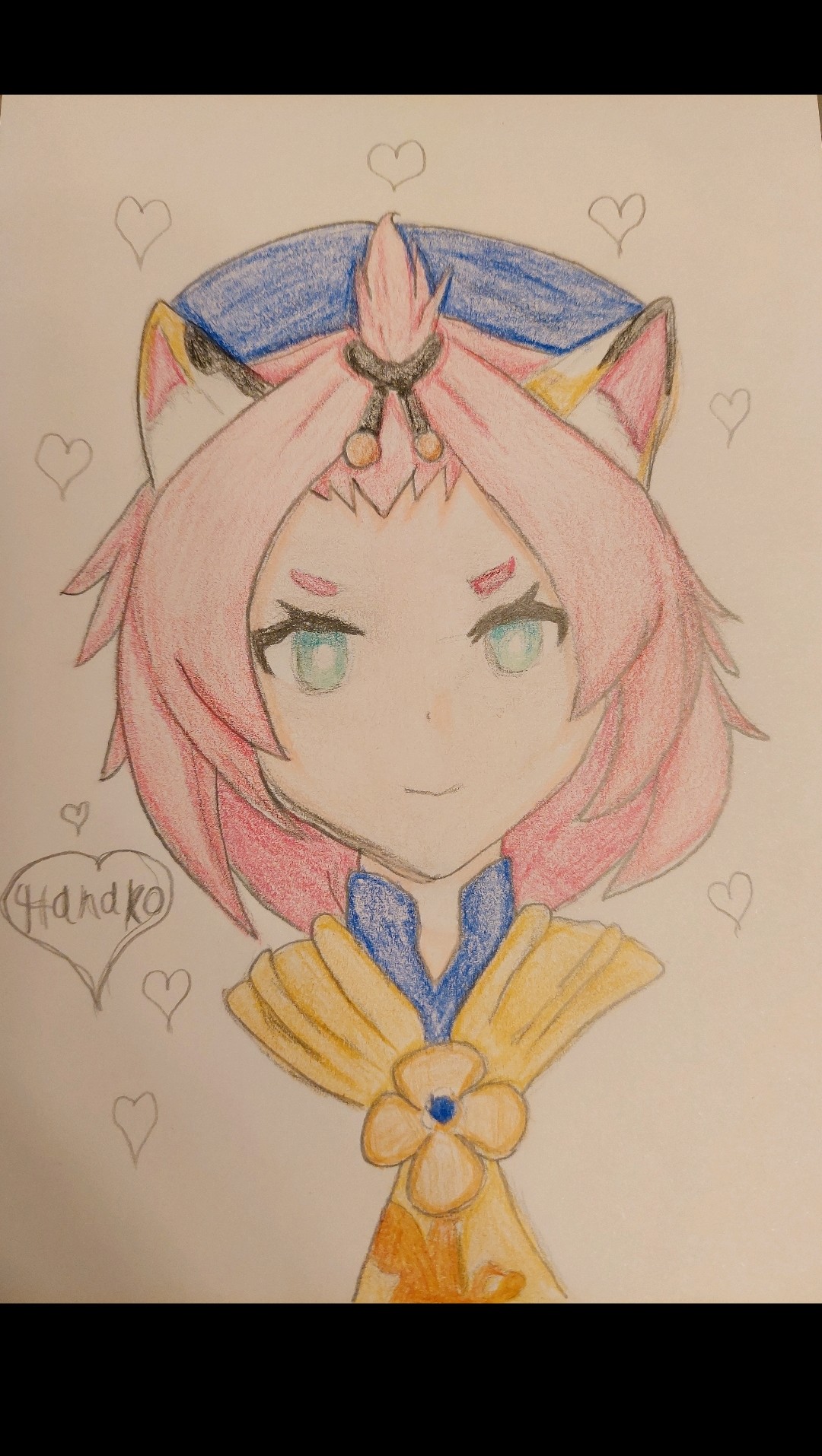 Diona drawing credits to @🎀🌸hanako💝art🌸🎀 Genshin Impact | HoYoLAB