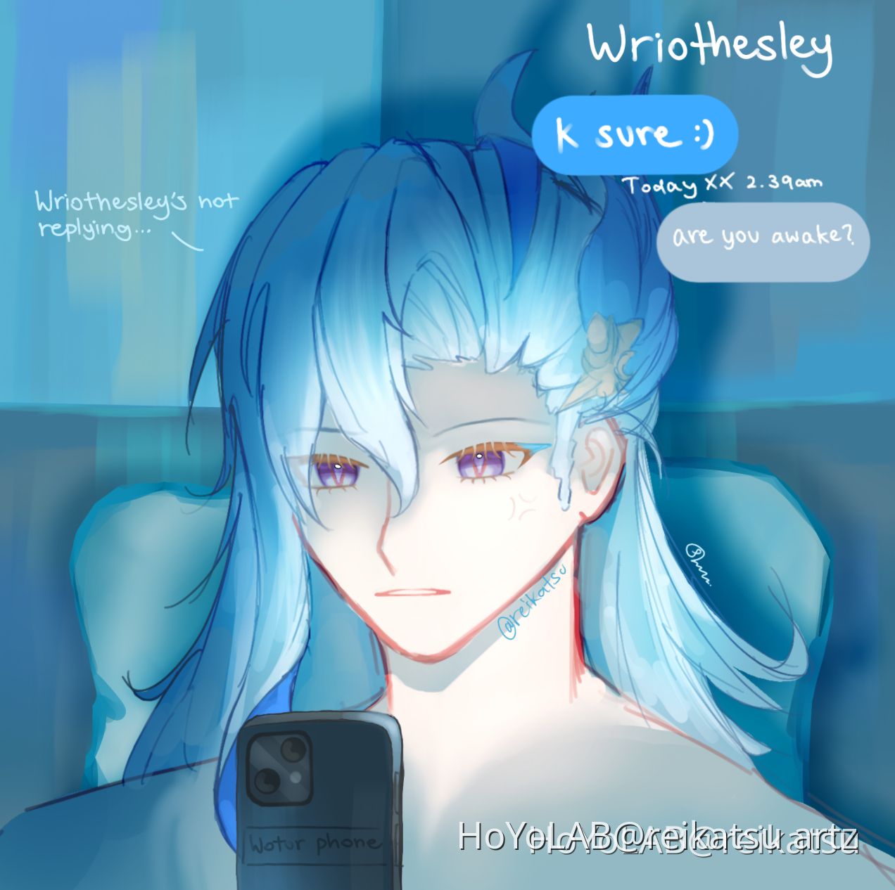 Texting Genshin Impact | HoYoLAB