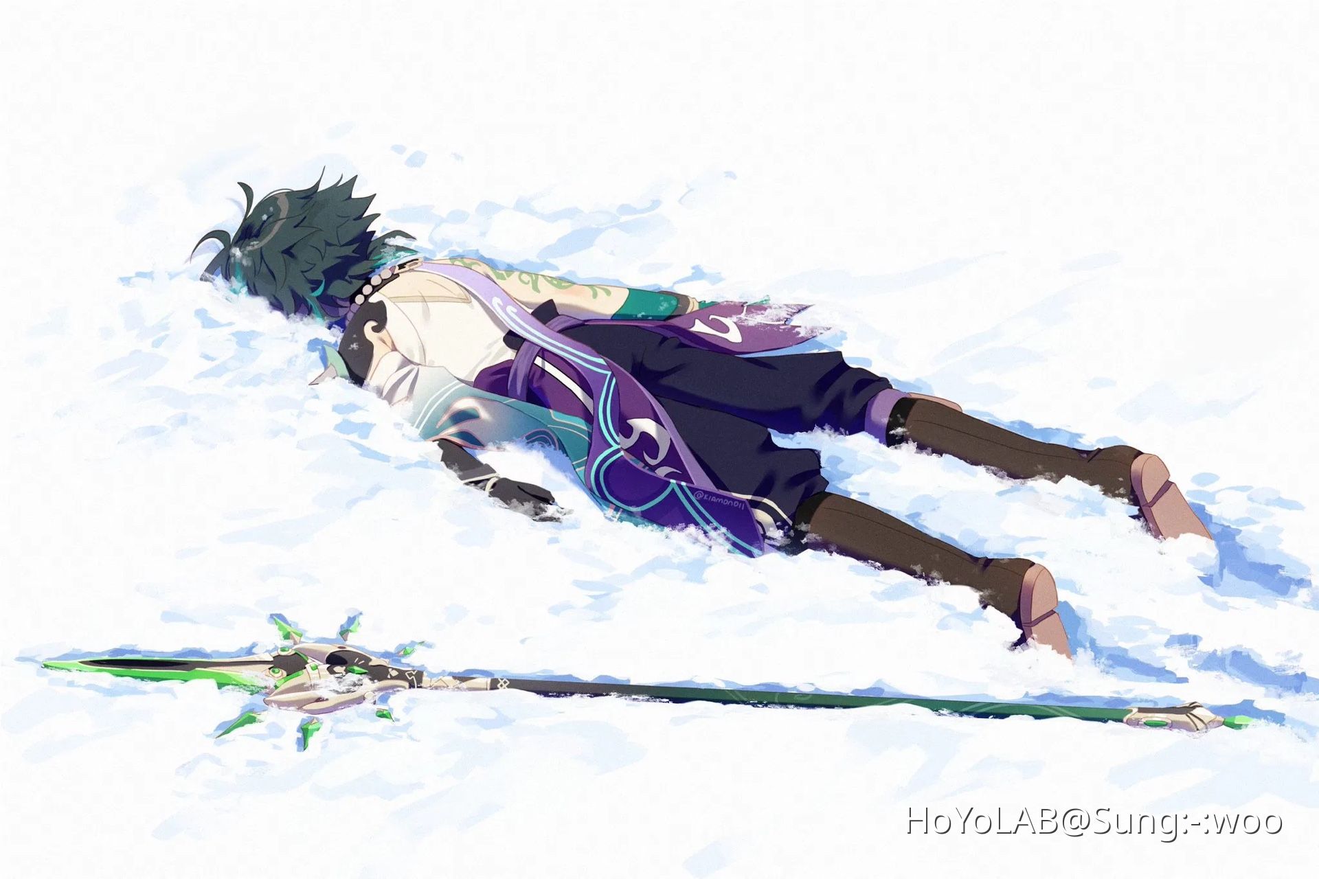 Once the snow is thick enough, we can eat it Genshin Impact | HoYoLAB