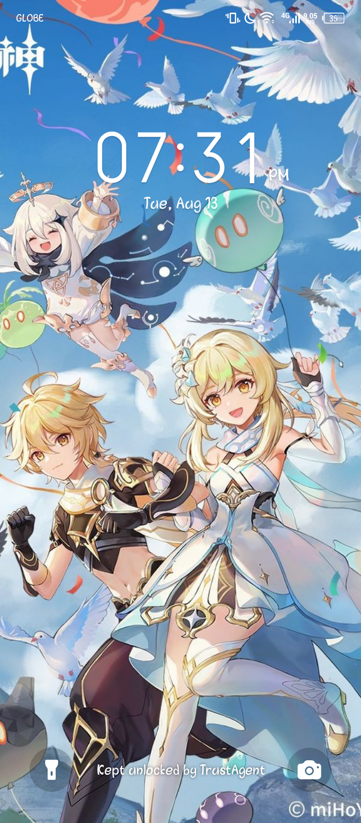 Lock screen X Home screen X Widgets Genshin Impact | HoYoLAB