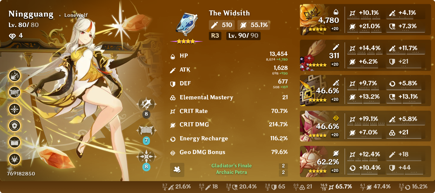 FREE2PLAY NINGGUANG BUILD Genshin Impact | HoYoLAB