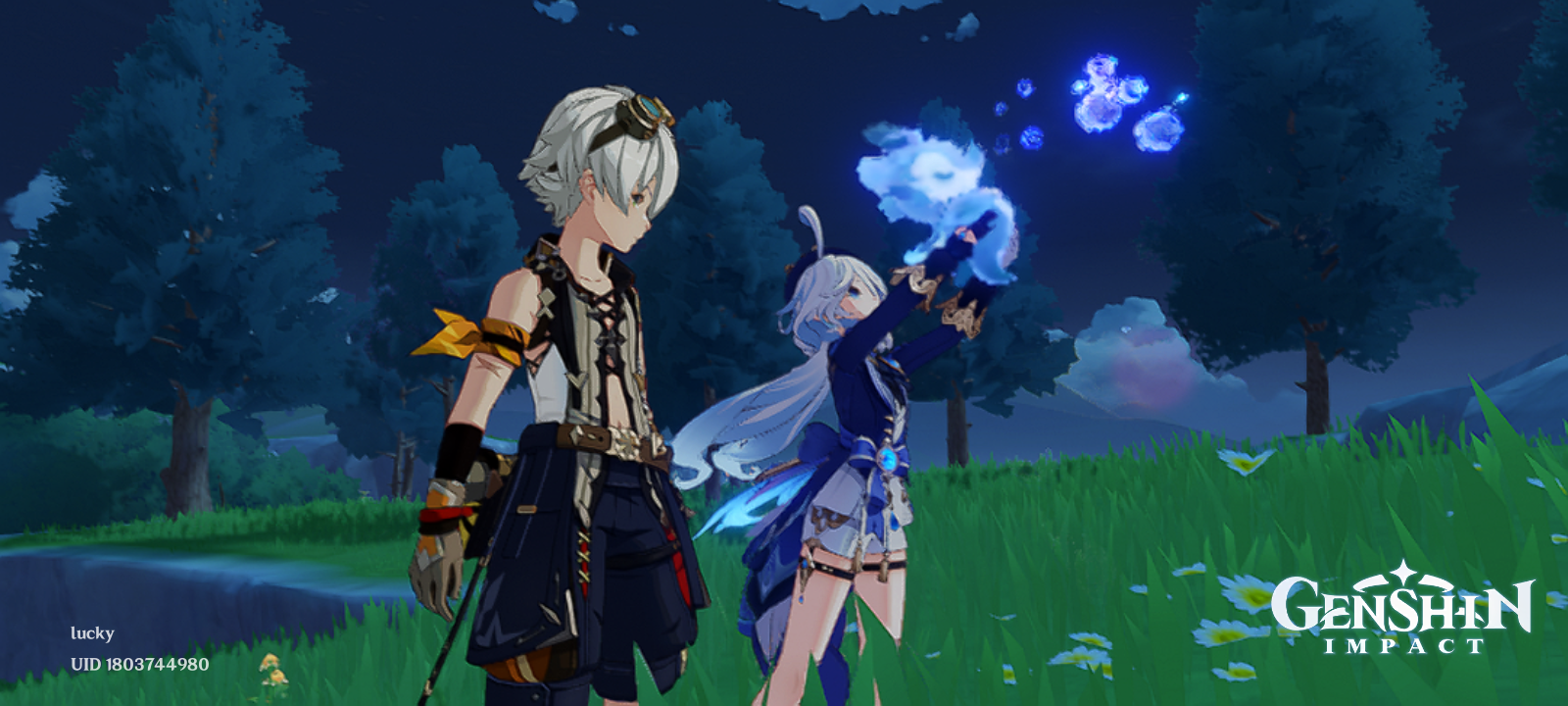 Hydro archon and pyro archon hangout Genshin Impact | HoYoLAB