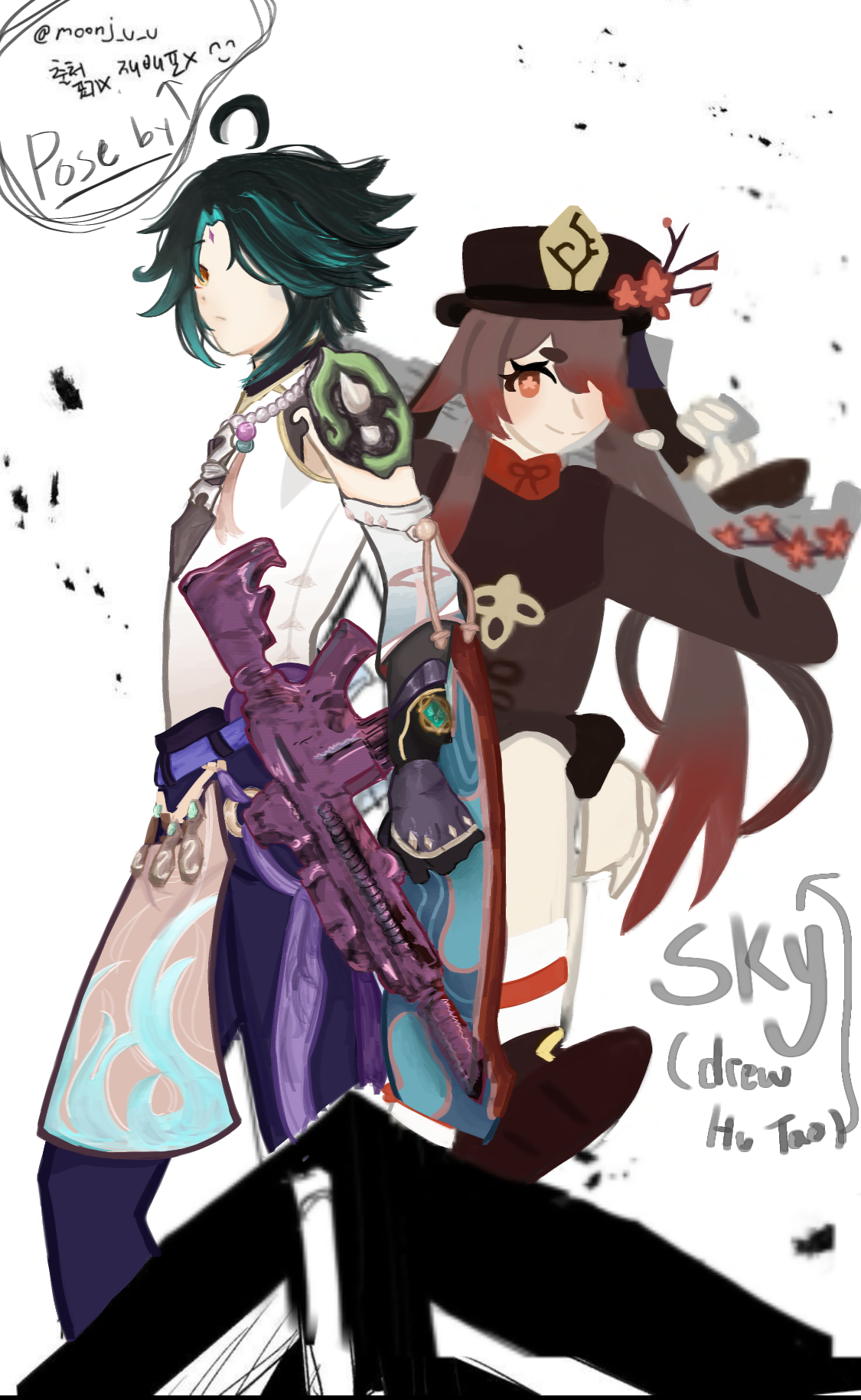 XIAO AND HU TAO FINISHED‼️ Genshin Impact | HoYoLAB