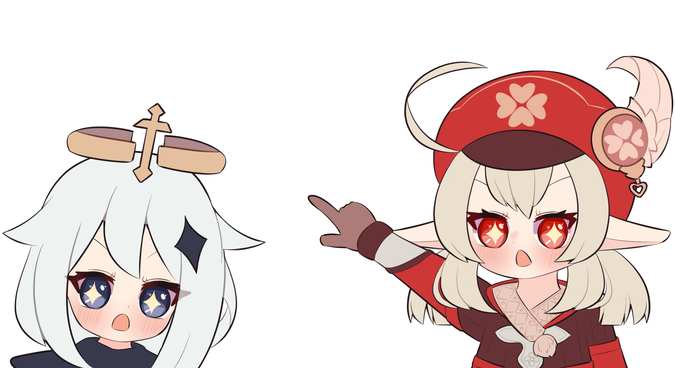 クレーとパイモン Klee and Paimon Genshin Impact | HoYoLAB