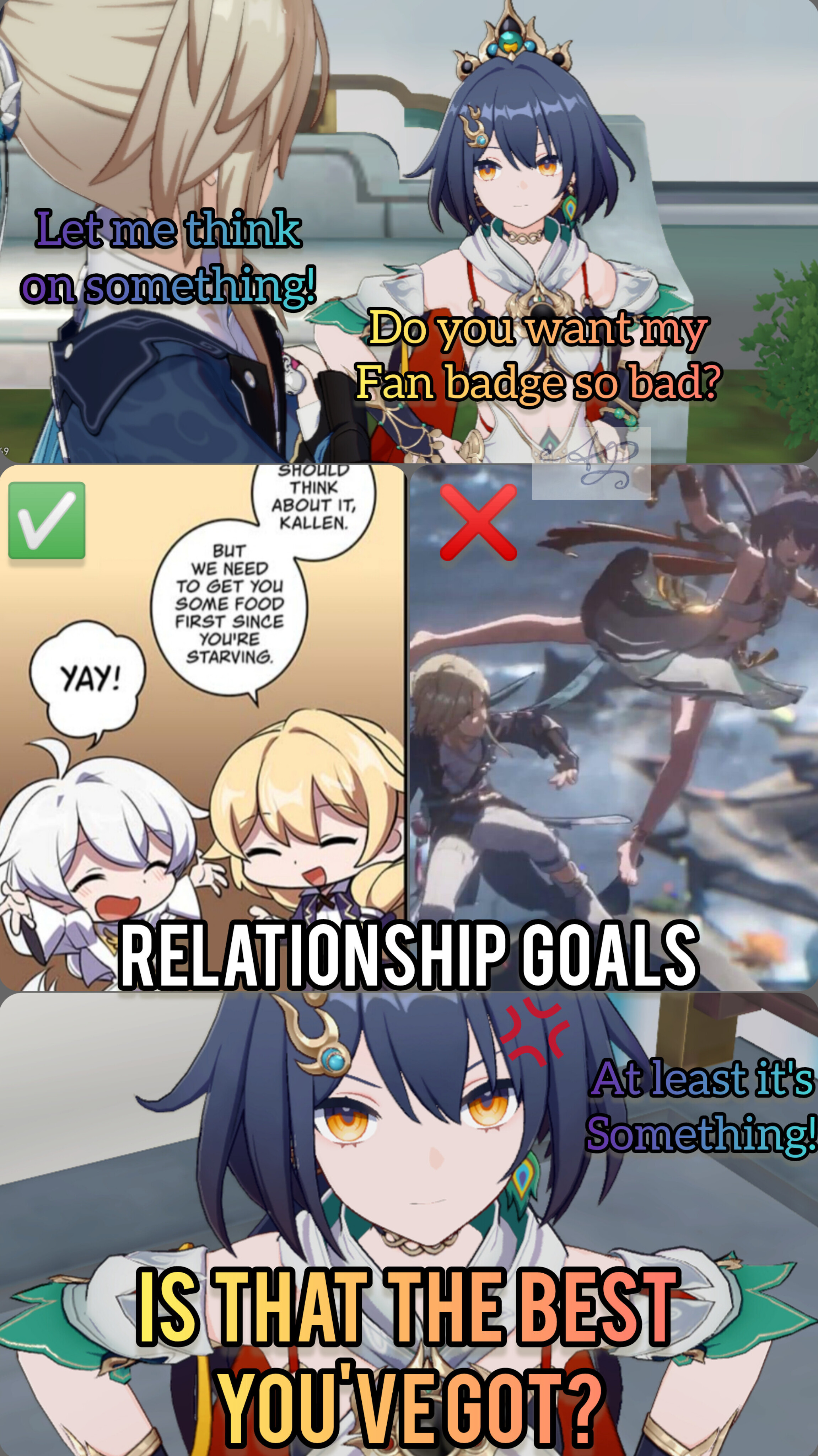 Another Yunli Meme [Yanqing is too innocent edition] Honkai: Star Rail ...