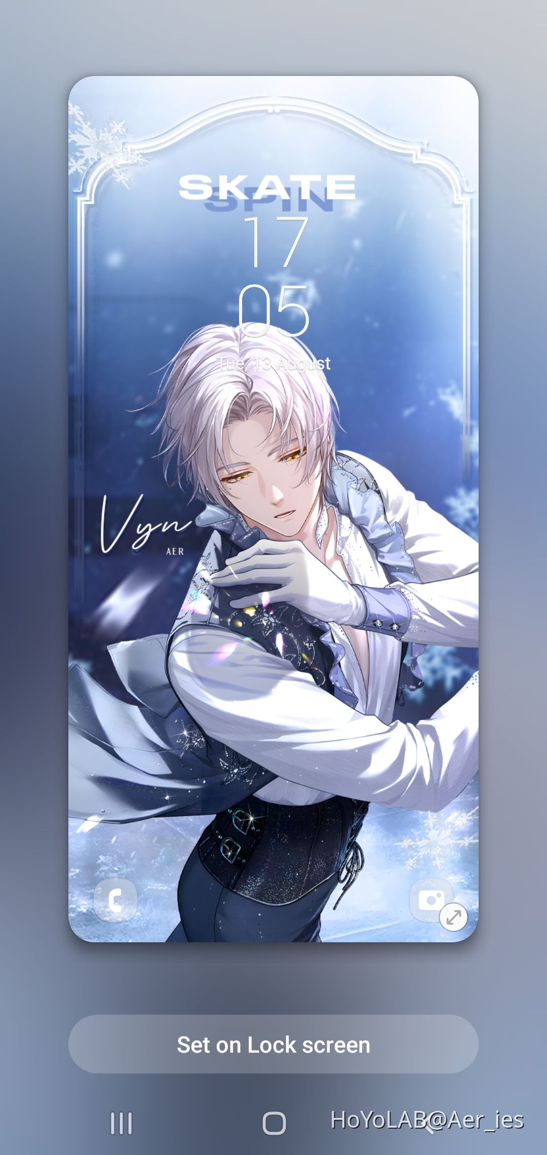 tot - vyn skate & spin ⛸️ wallpaper ver Tears of Themis | HoYoLAB