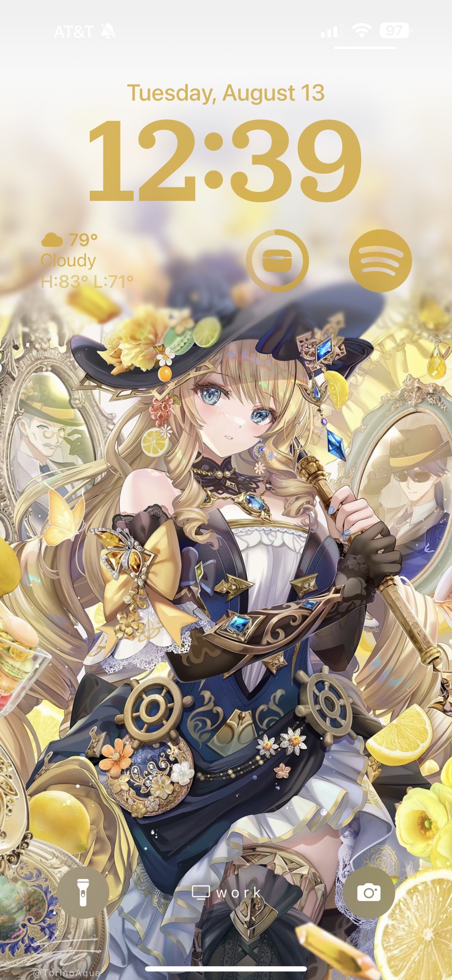 NAVIA PHONE THEME 💛 Genshin Impact | HoYoLAB