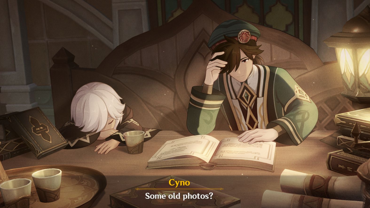 Screenshot of the Day: Little Cyno with Cyrus Genshin Impact | HoYoLAB