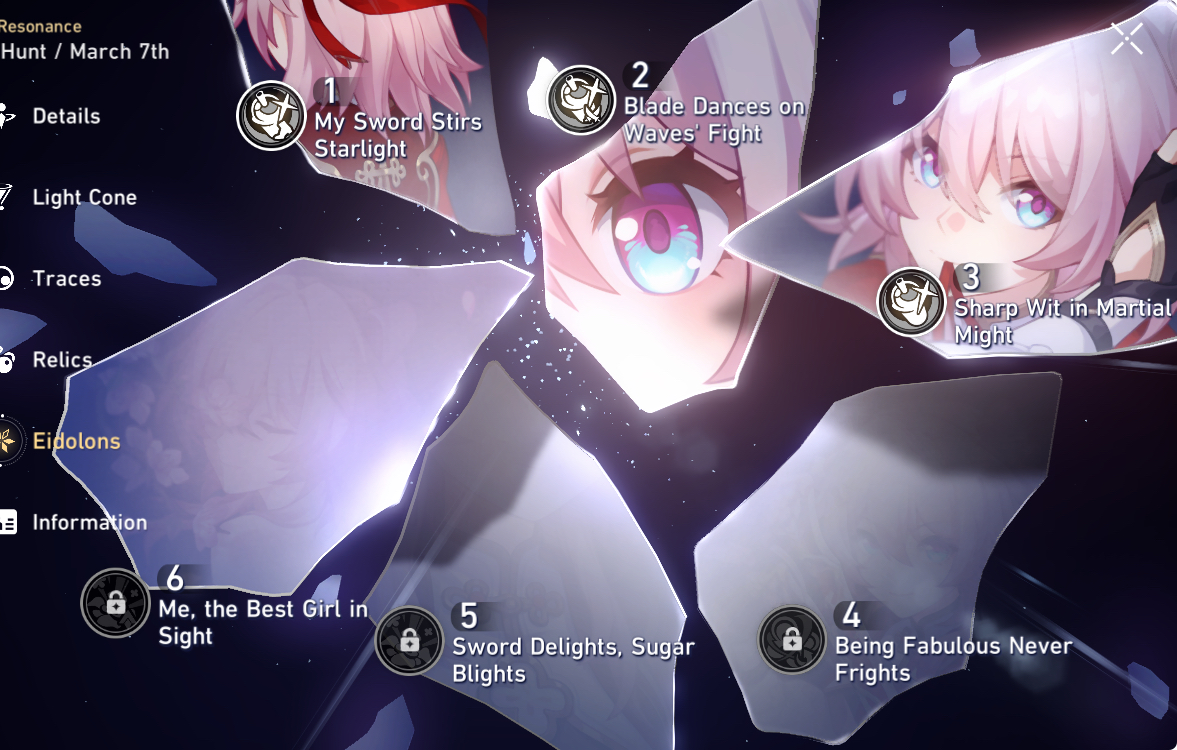 My March 7th build! (The Hunt) Honkai: Star Rail | HoYoLAB