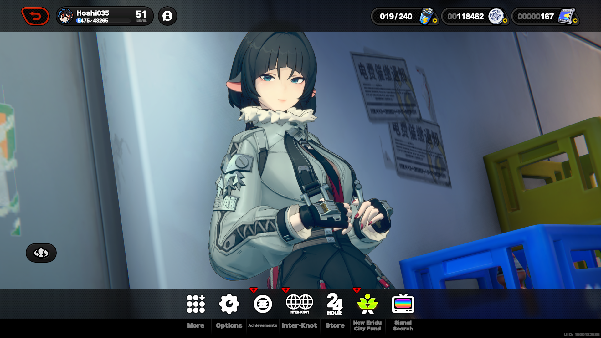 I Finally unlocked Jane's Dynamic Wallpaper (sort of) Zenless Zone Zero ...