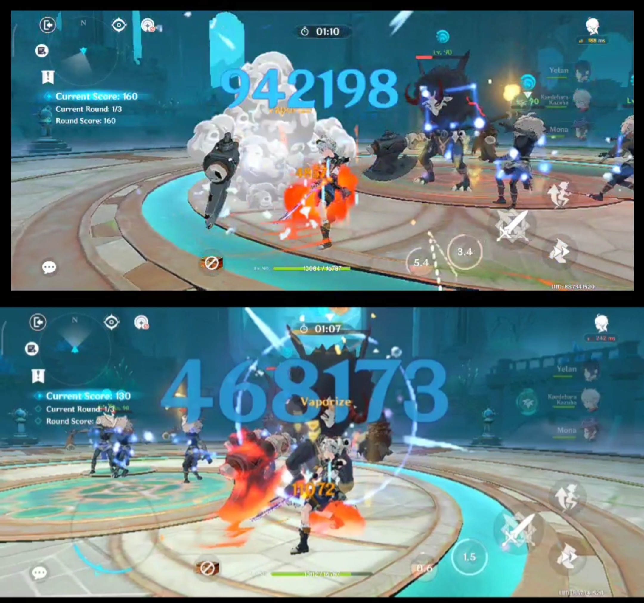 Mona nuke showcase Genshin Impact | HoYoLAB