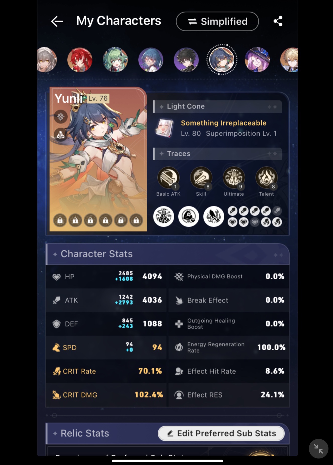 Yunli Build Honkai: Star Rail | HoYoLAB