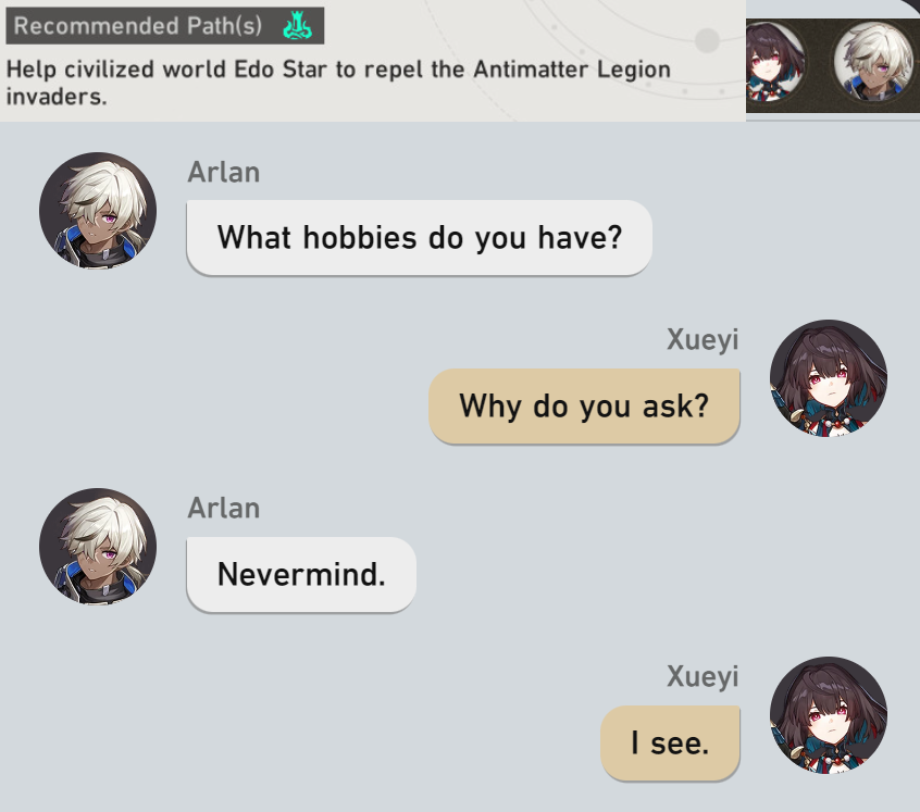 Their conversation at the job Honkai: Star Rail | HoYoLAB