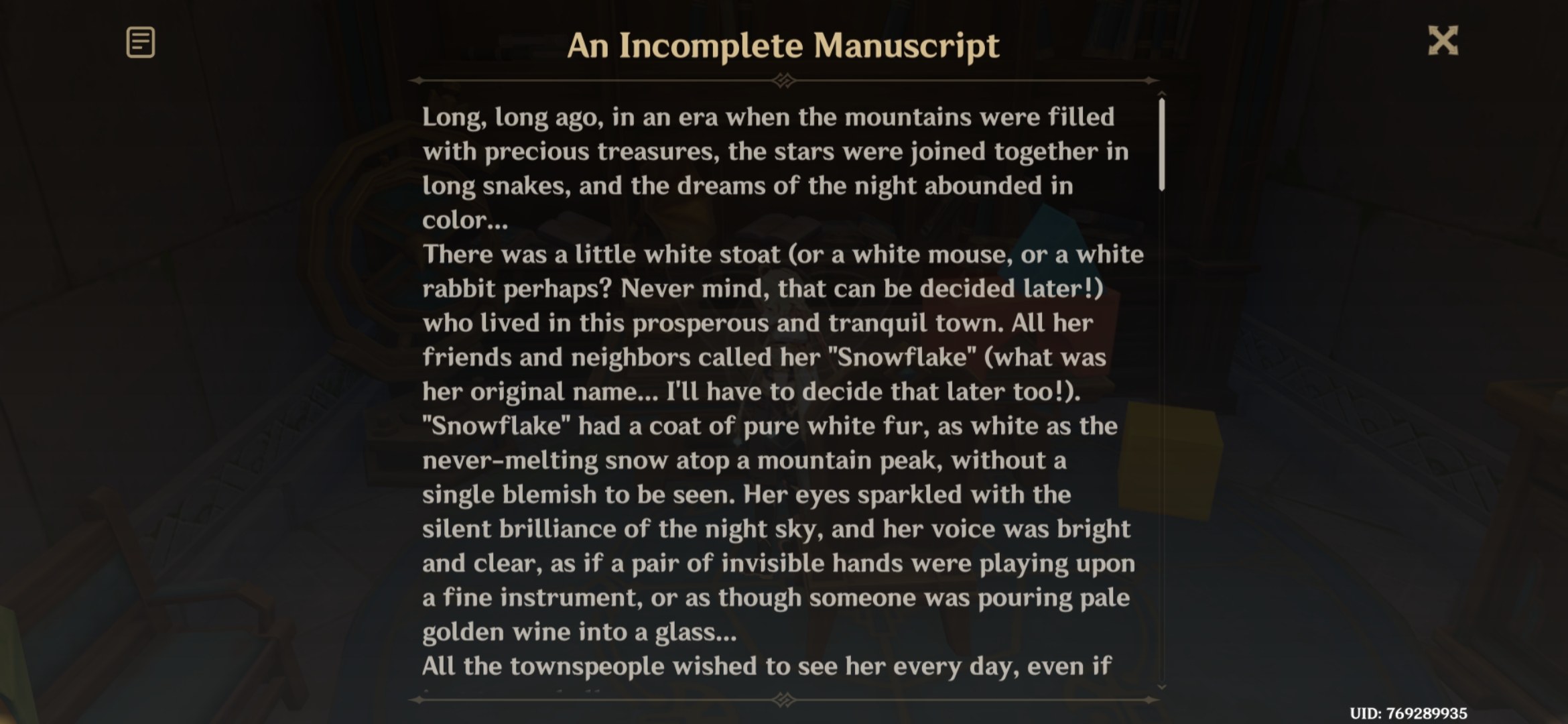 Who actually read that story? Genshin Impact | HoYoLAB