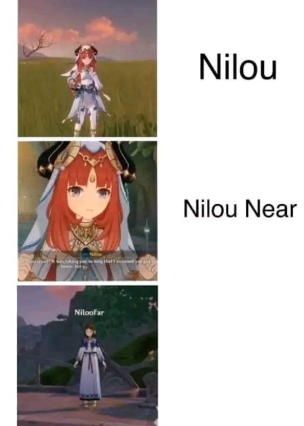 Nilou memes again Genshin Impact | HoYoLAB