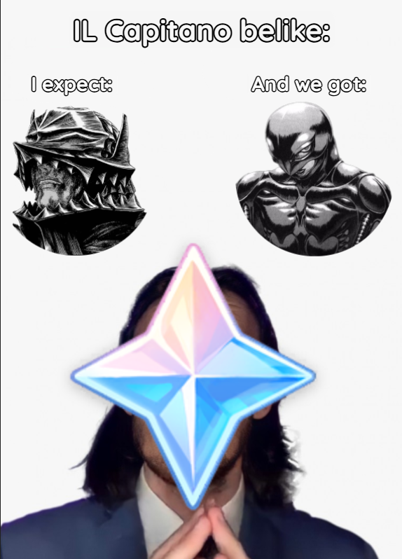 Il Capitano - the Strongest Humanity of Teyvat - The 1st of the Fatui ...