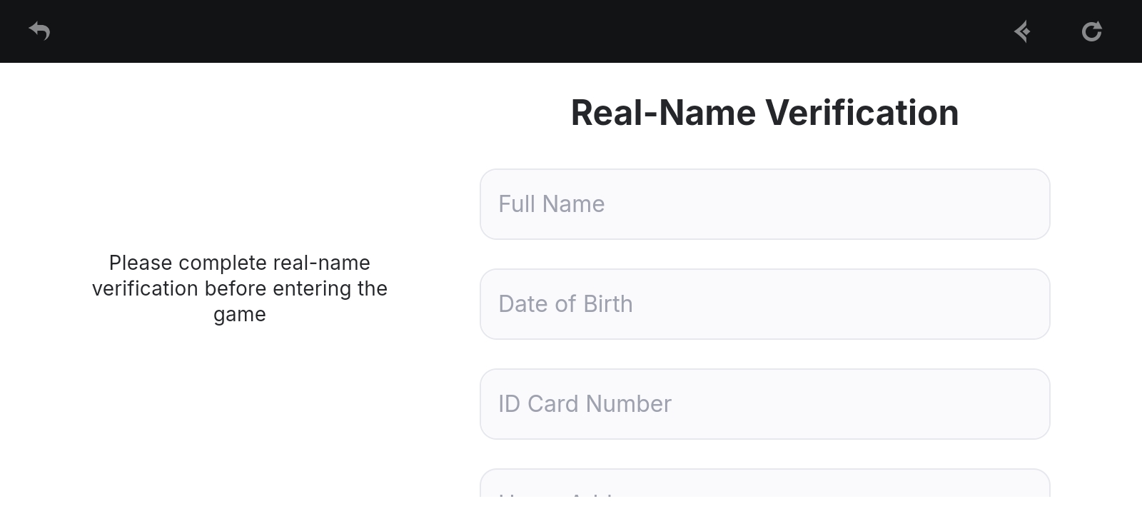 Real name verification code Genshin Impact | HoYoLAB