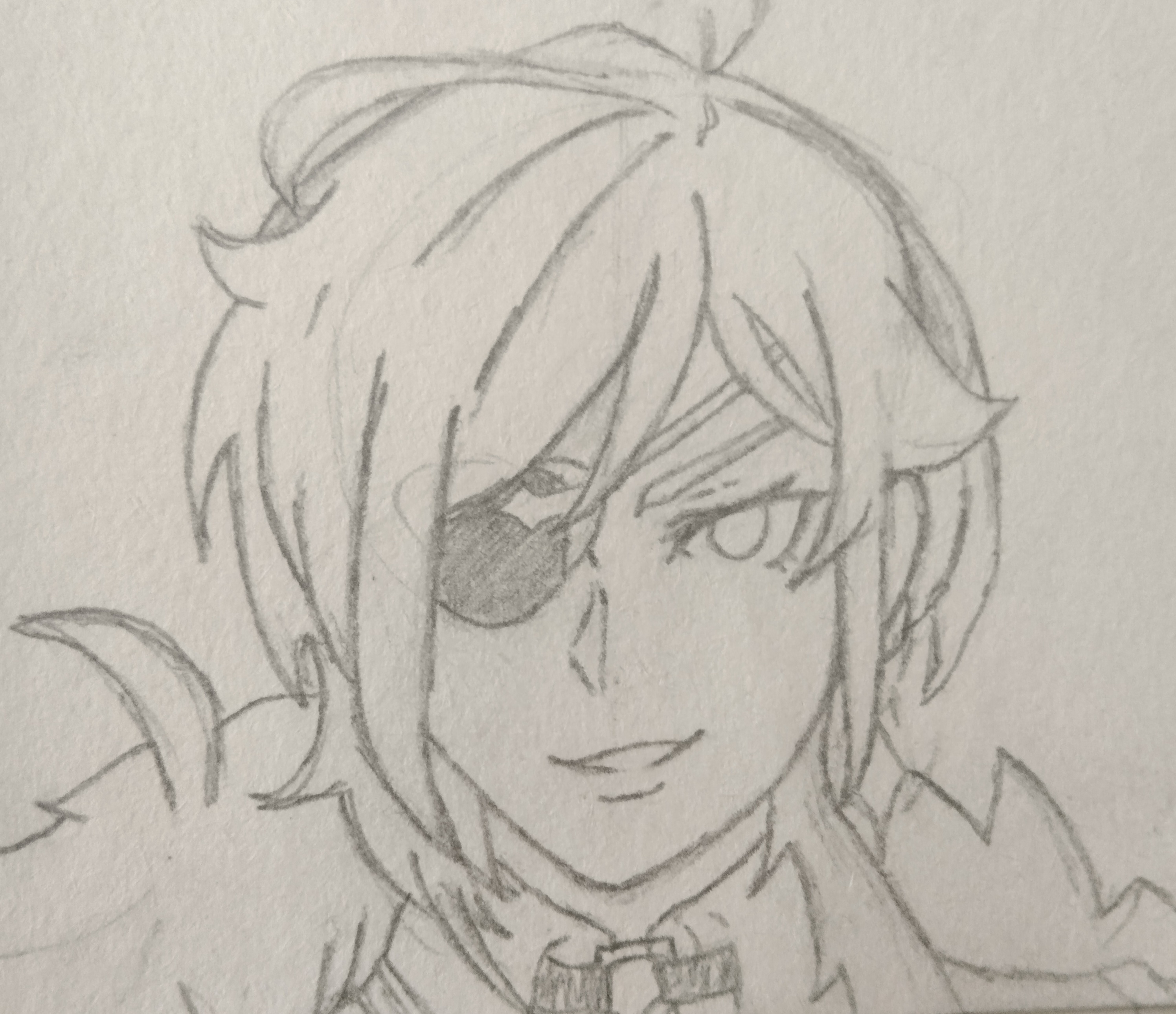 Kaeya pencil drawing Genshin Impact | HoYoLAB