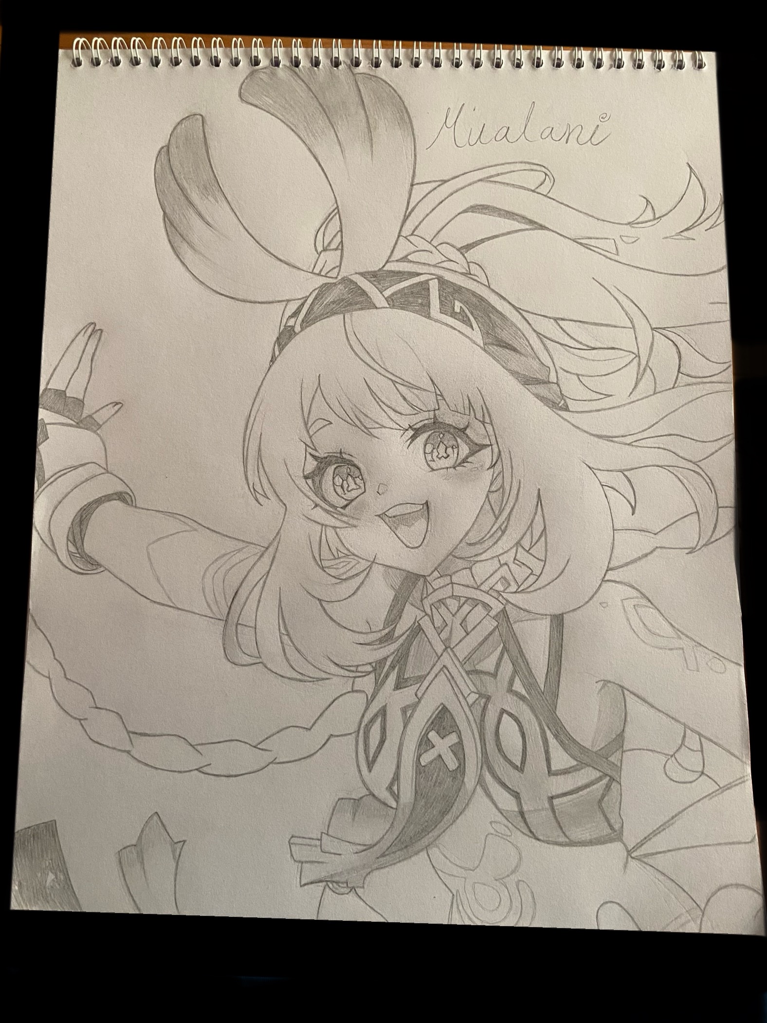 Mualani drawing Genshin Impact | HoYoLAB