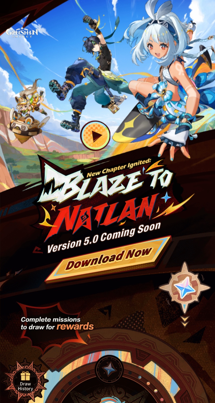 Blaze to Natlan | Event Link Genshin Impact | HoYoLAB