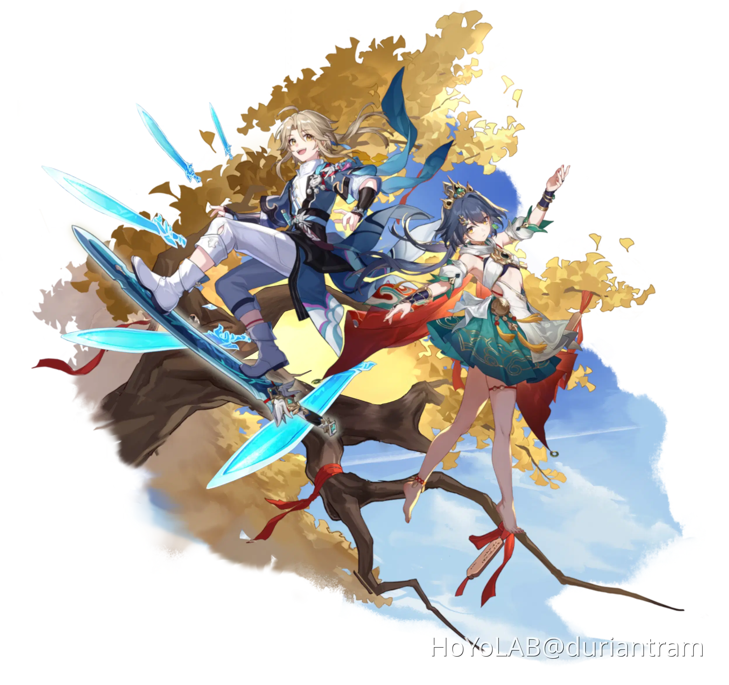 Yunli And Yanqing Combo Splash Honkai Star Rail Hoyolab