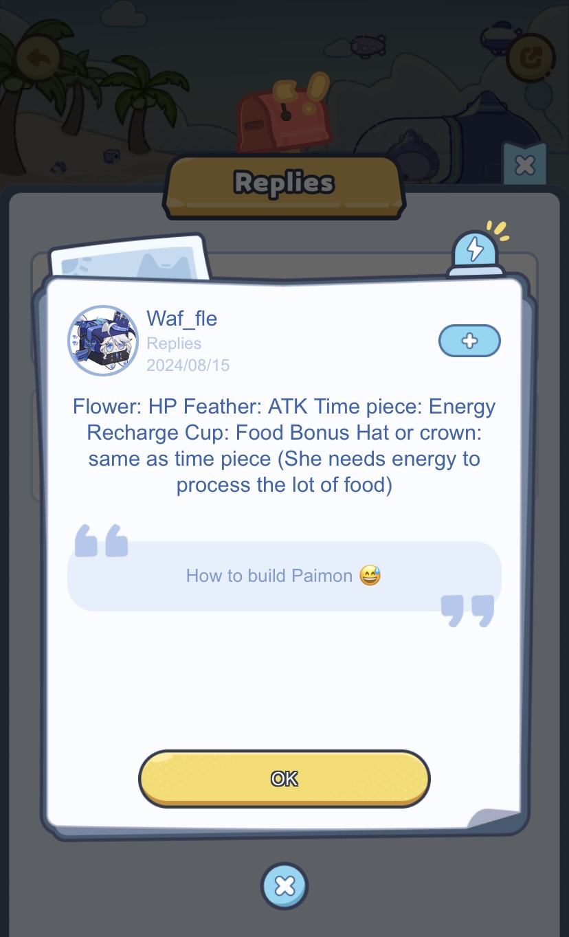 Paimon build 😎 Genshin Impact | HoYoLAB