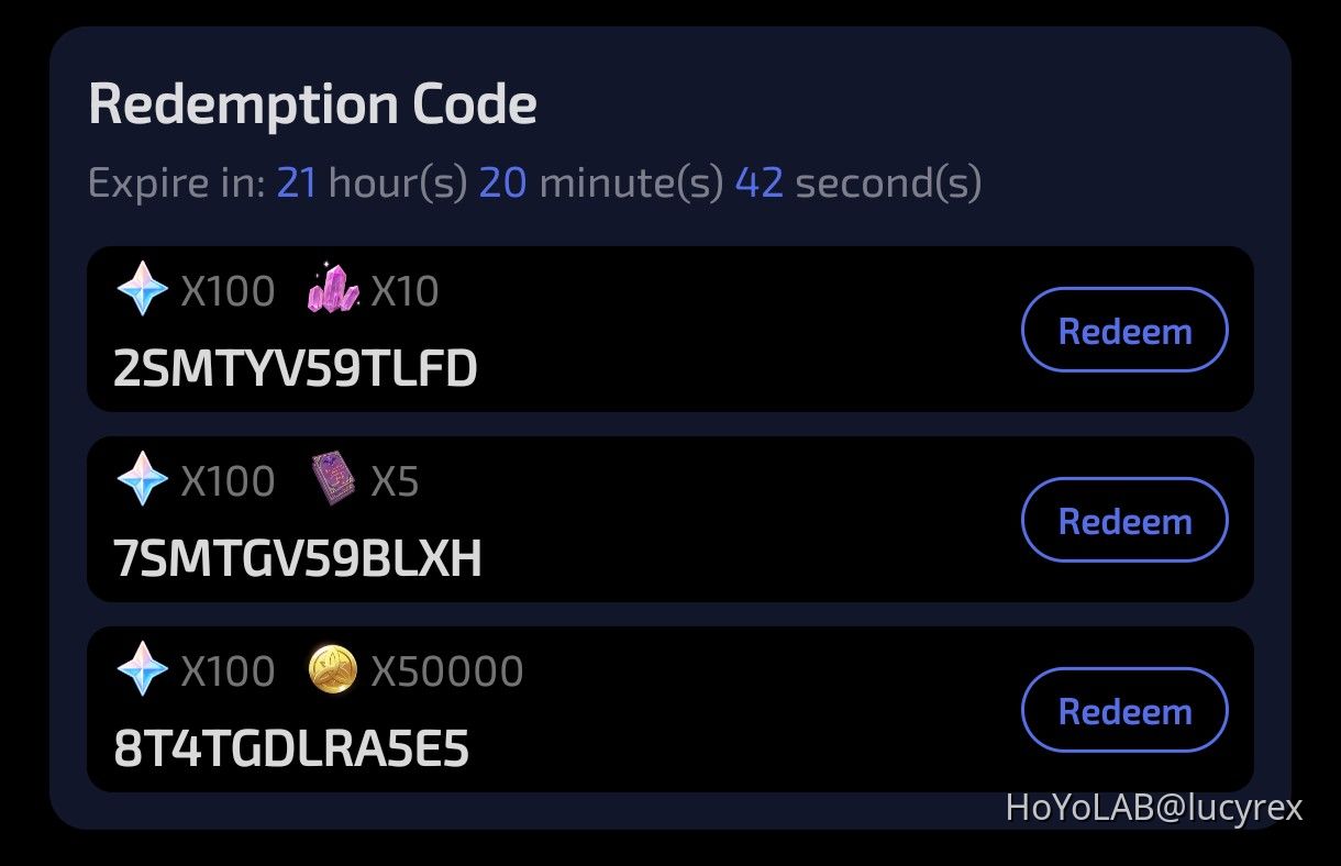 redemption codes 5.0🍀 Genshin Impact | HoYoLAB