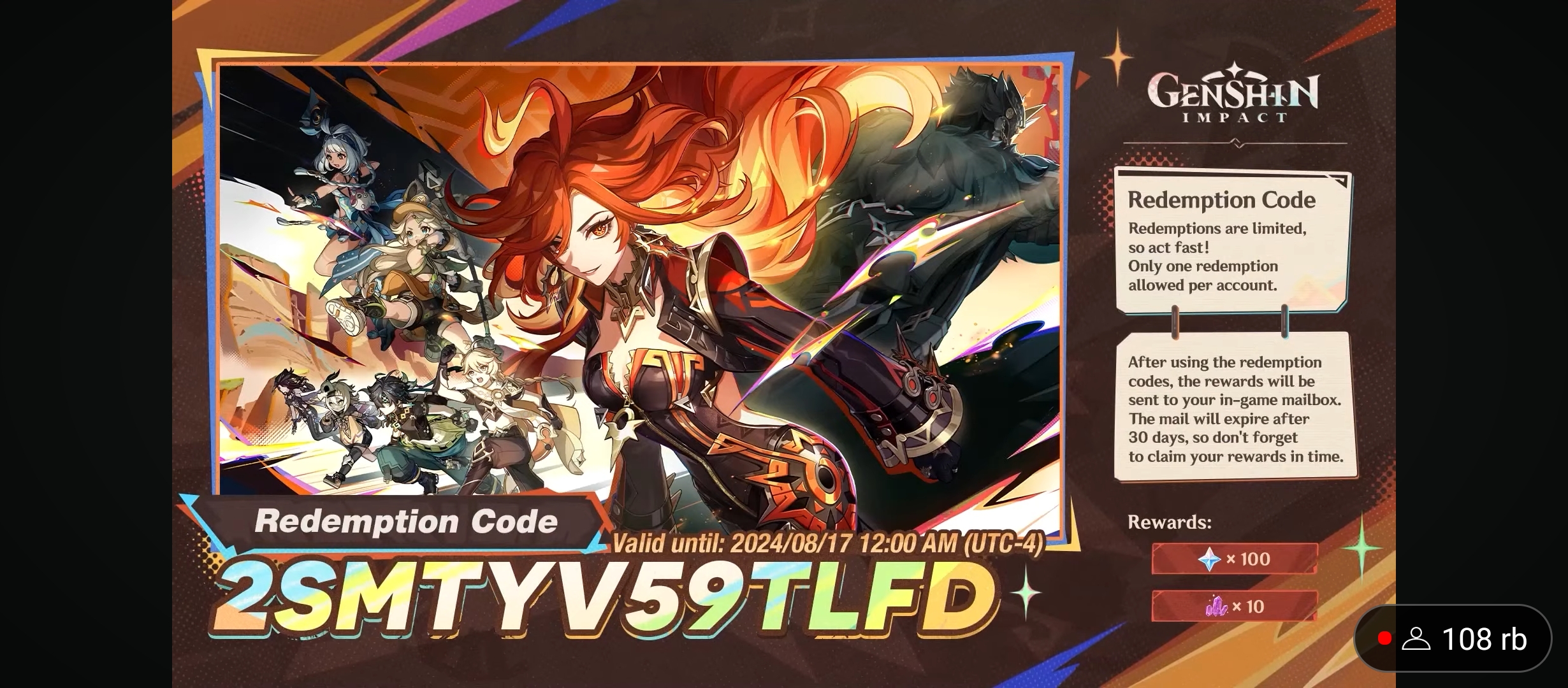 KODE REDEEM 5.0 TERBARU 300 PRIMOGEN Genshin Impact | HoYoLAB