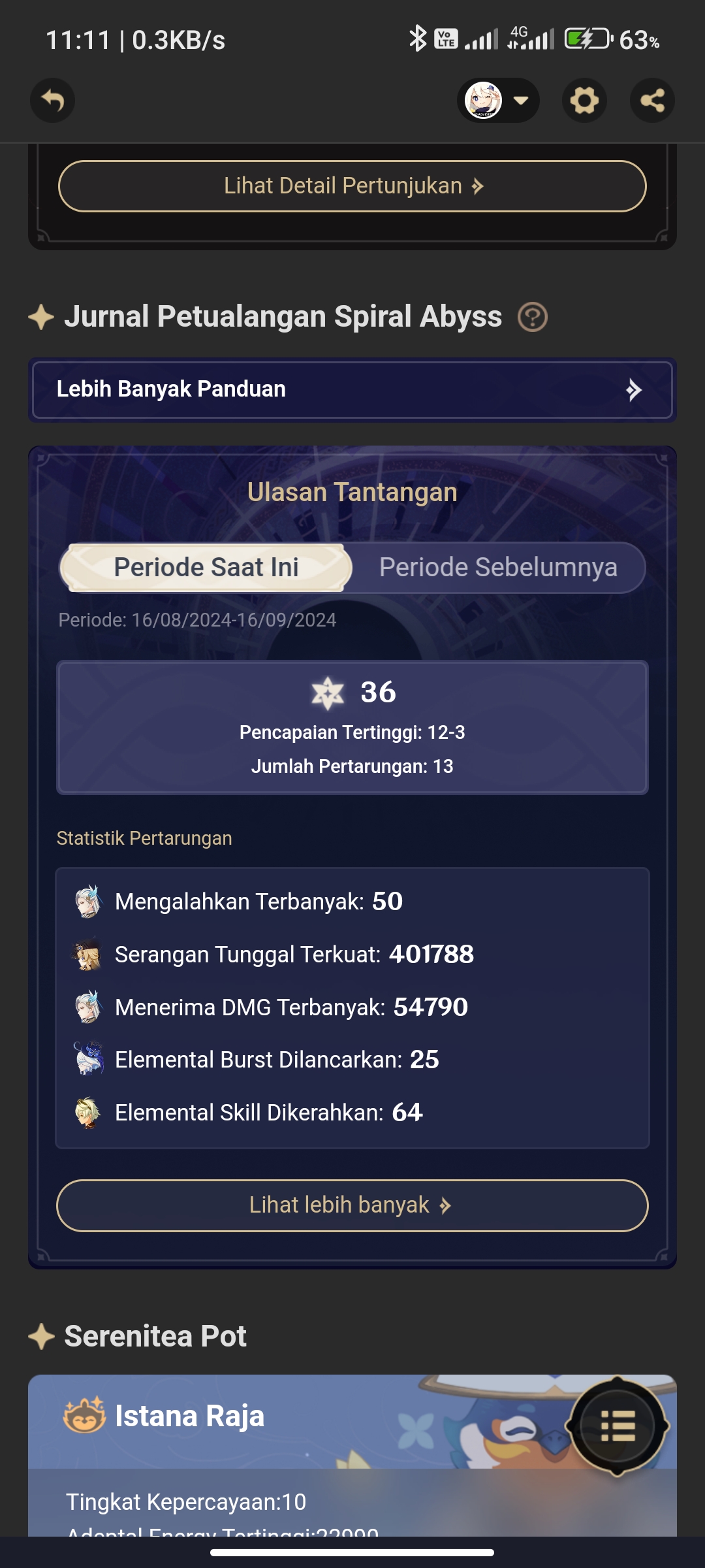 Navia casually does a nuke showcase in spiral abyss. Genshin Impact ...