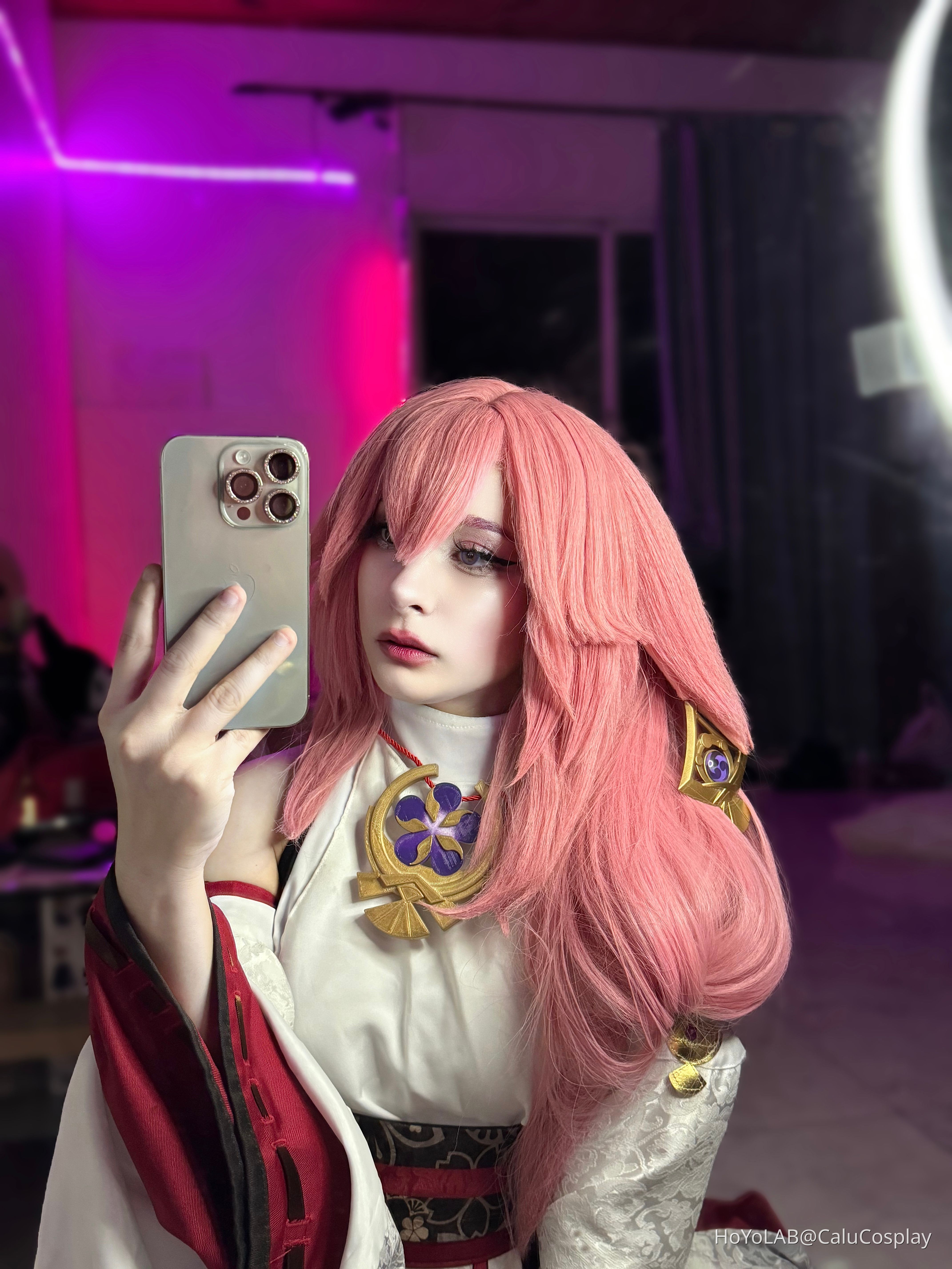 My Yae Miko Cosplay🦊🌸🍡🍧 Genshin Impact Hoyolab